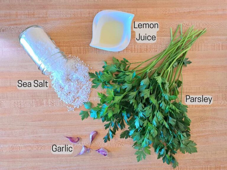 Homemade Garlic Parsley Salt Recipe